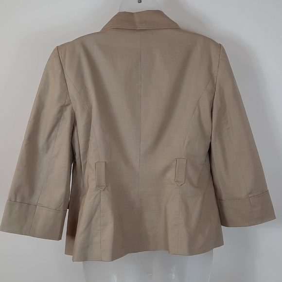 The Limited | Jackets & Coats | Khaki Lenin Jacket With Belt | Poshmark